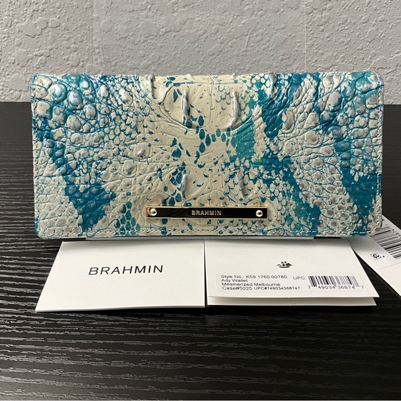 Brahmin | Bags | Brahmin Ady Slim Wallet Mesmerized Melbourne Wpartial ...